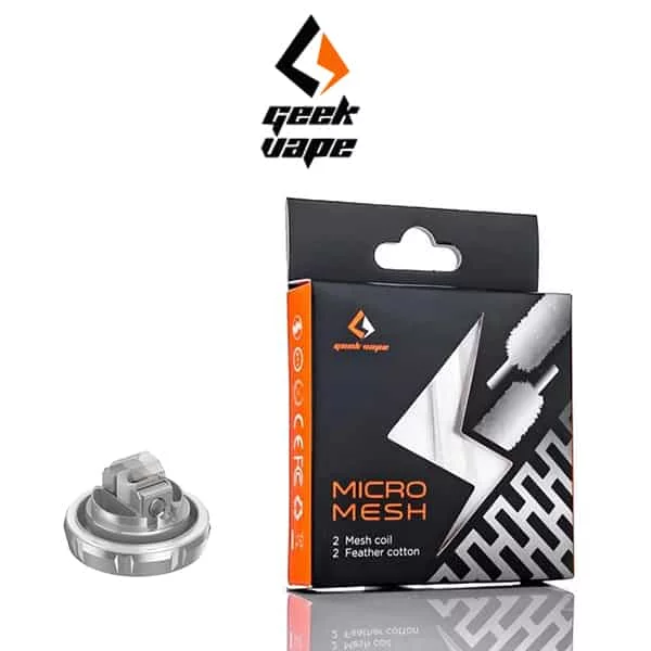 Micro Mesh Zeus X RTA, résistance micro mesh Geek Vape