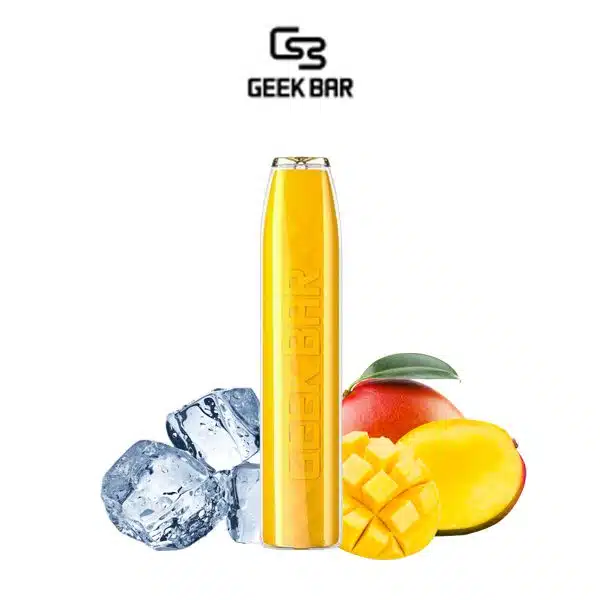 Kit Jetable Mango Ice Geek Bar, Puff goût mangue frais 550 bouffées