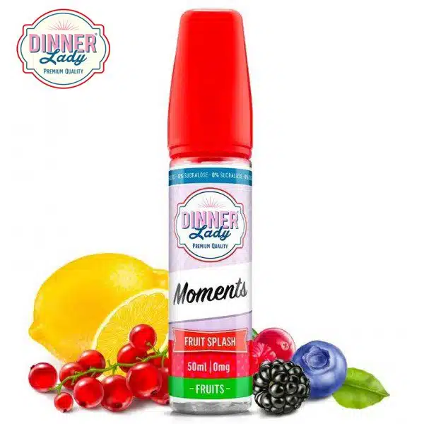 E-liquide Fruit Splash 50ml Dinner Lady - Eliquide fruits rouges citron ...