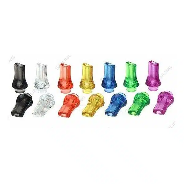Achetez le Drip Tip 510 bout plat (X10) - Embout plat en plastique