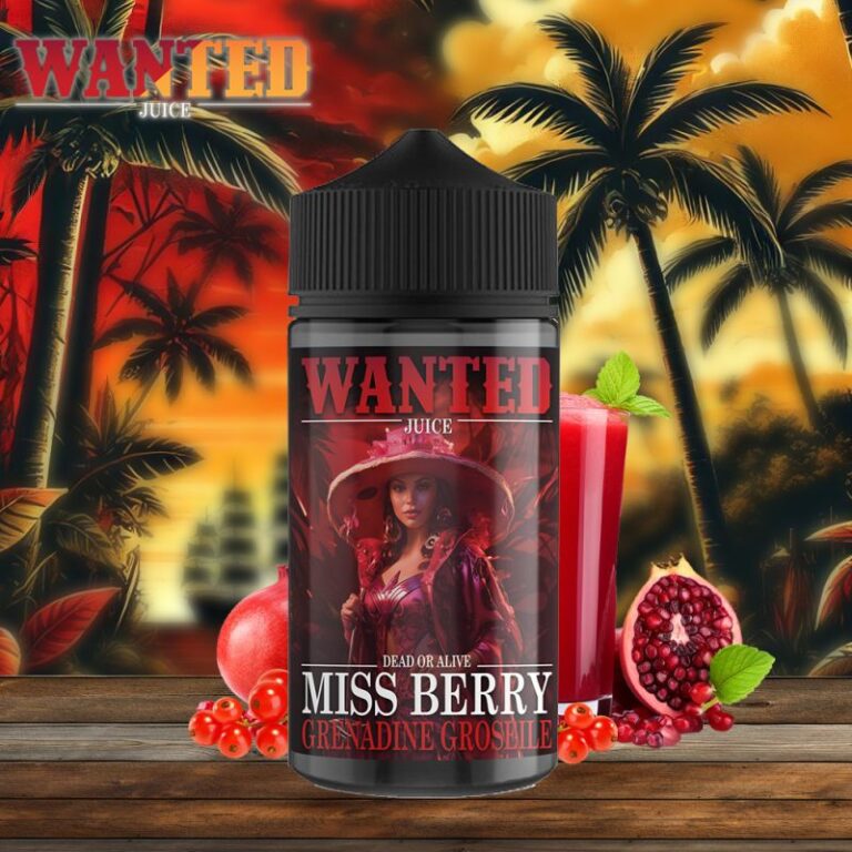 Miss Berry 200ml Wanted Juice | Grenadine Groseille | Pas Cher